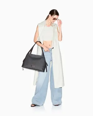 Armani Exchange Cropped Top In Scuba Fabric