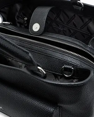 Armani Exchange Handbag With Shoulder Strap With Logo - Black
