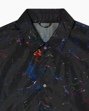 Armani Exchange Lightweight Blouson In Technical Nylon