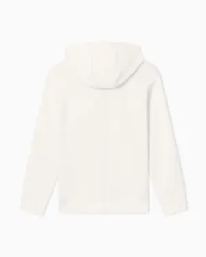 Armani Exchange Zip-up Cotton Sweatshirt - White