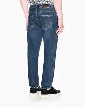 Armani Exchange Slim Fit Delavé Comfort Denim Jeans