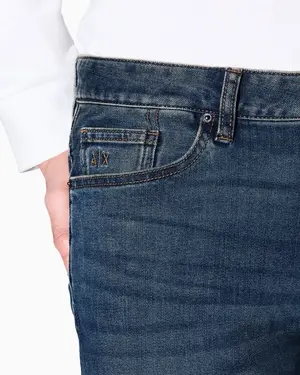 Armani Exchange Slim Fit Comfort Denim Jeans