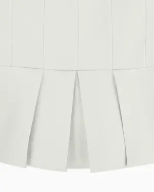 Armani Exchange Linen Twill Midi Skirt