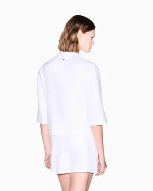 Armani Exchange Linen Twill Fabric Jacket