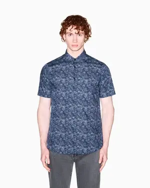 Armani Exchange Oversized Cotton Shirt