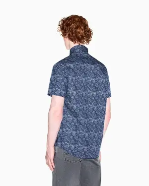 Armani Exchange Oversized Cotton Shirt