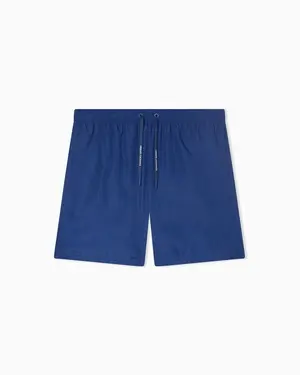 Armani Exchange All-over Graphic Print Swimsuit - Blue