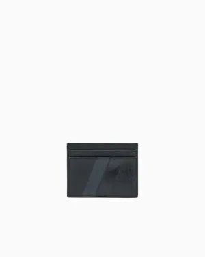 Armani Exchange Smooth Texture Bifold Wallet - Black