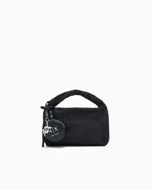Armani Exchange Textured Mini Crossbody Bag