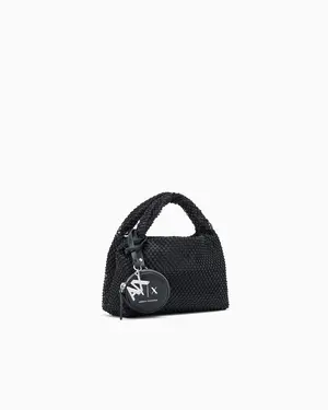 Armani Exchange Textured Mini Crossbody Bag