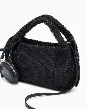 Armani Exchange Textured Mini Crossbody Bag