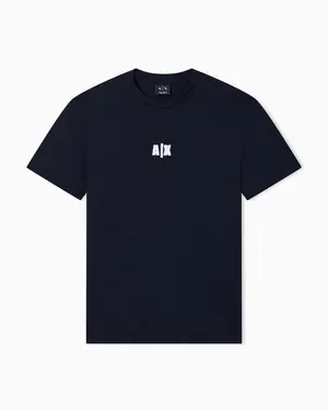 Armani Exchange Regular Fit Cotton T-shirt - Navy Blue