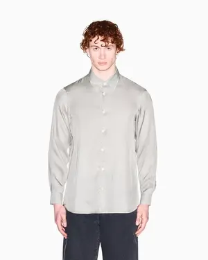 Armani Exchange Technical Fabric Shirt - Grey