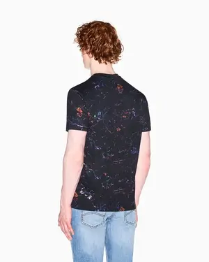 Armani Exchange Regular Fit T-shirt In Cotton Jersey