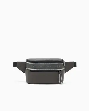 Armani Exchange Waistbag With Outer Coating - Brown