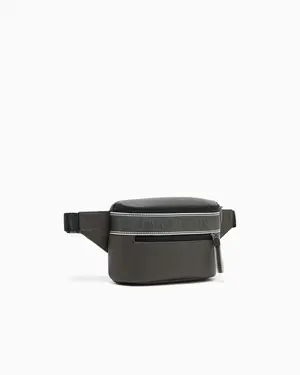 Armani Exchange Belt Bag With Logo Detail - Brown
