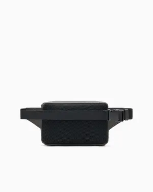Armani Exchange Belt Bag With Logo Detail - Brown