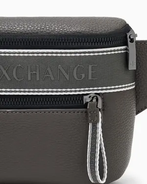 Armani Exchange Belt Bag With Logo Detail - Brown