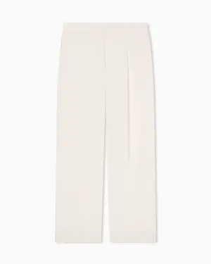Armani Exchange Cotton Chino Pants - White