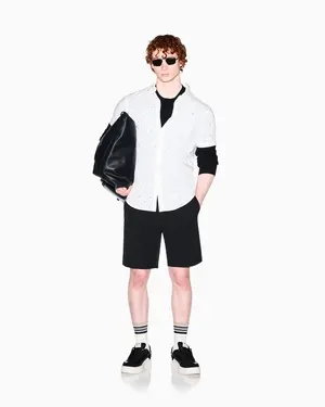 Armani Exchange Cotton Bermuda Shorts