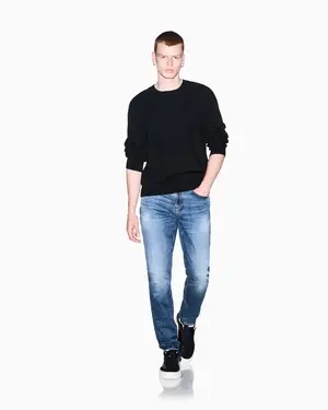 Armani Exchange Skinny Fit Stretch Denim Jeans