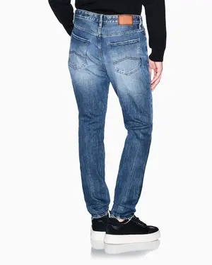 Armani Exchange Skinny Fit Stretch Denim Jeans