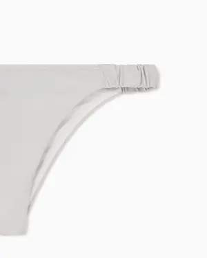 Armani Exchange Stretch Nylon Bikini Bottoms