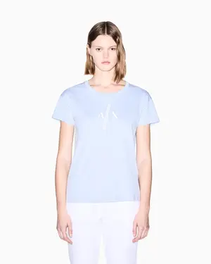 Armani Exchange Relaxed Fit T-shirt In Iconic Cotton Jersey