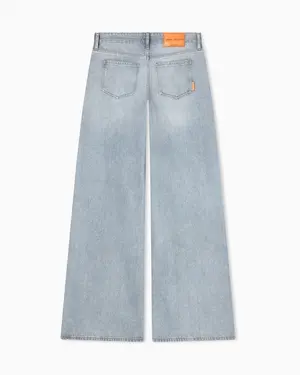 Armani Exchange Loose Fit Denim Gray Used Jeans