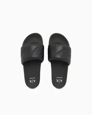 Armani Exchange Slides With Logo