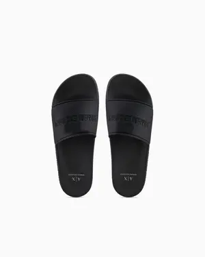 Armani Exchange Slides With Logo