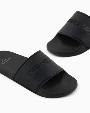Armani Exchange Slides With Logo