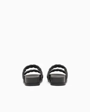 Armani Exchange Minimal Nappa Sandals