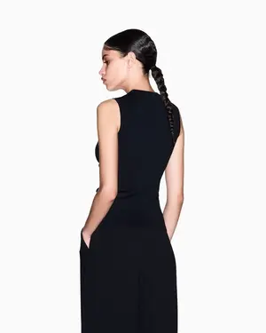 Armani Exchange Recycled Viscose Top