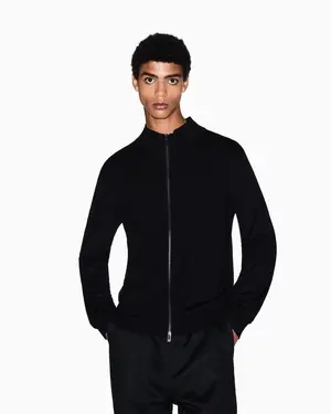 Armani Exchange Zip-up Cardigan