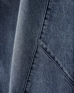 Armani Exchange Oversized Fit 5-pocket Pants In Rigid Cotton Denim