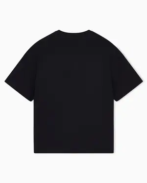 Armani Exchange Oversize T-shirt In Cotton Jersey