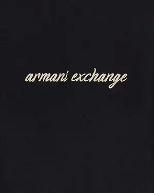 Armani Exchange Oversize T-shirt In Cotton Jersey