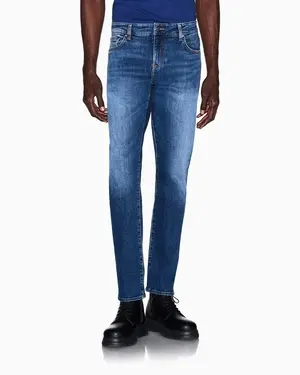 Armani Exchange 5 Pockets Pant Slim Fit Stretch Cotton Denim