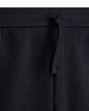 Armani Exchange Regular Fit Shorts In Stretch Jacquard Jersey