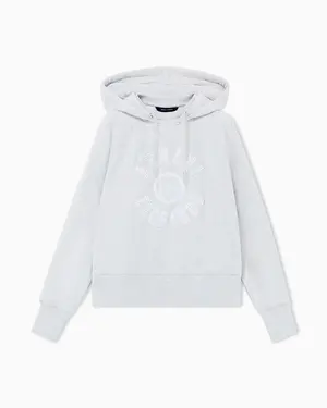 Armani Exchange Sweatshirt In Cotton French Terry - Grey