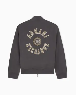 Armani Exchange Technical Blouson Jacket - Brown