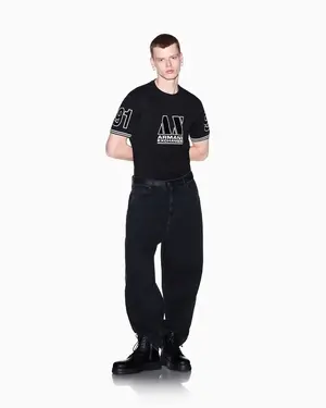 Armani Exchange Regular T-shirt In Cotton Jersey