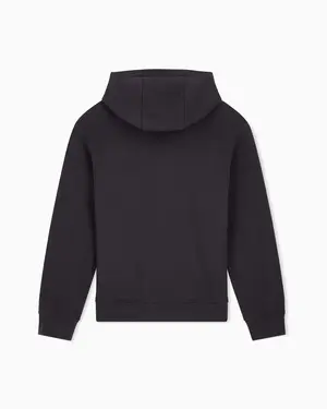Armani Exchange Sweatshirt In Cotton French Terry - Brown