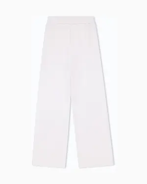 Armani Exchange Oversized Cotton French Terry Trousers