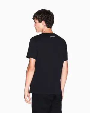 Armani Exchange Slim Fit T-shirt Essential Cotton Jersey - Black