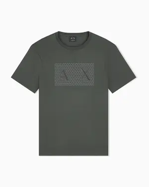 Armani Exchange Slim Fit T-shirt Essential Cotton Jersey - Brown
