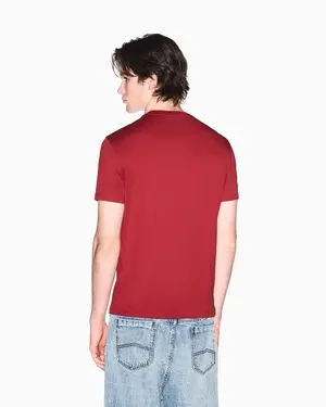 Armani Exchange Slim Fit T-shirt Essential Cotton Jersey - Red