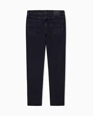 Armani Exchange Slim Fit 5 Pockets Pant In Denim Stretch Washed