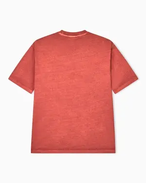Armani Exchange Regular T-shirt Garment-dyed Cotton Jersey